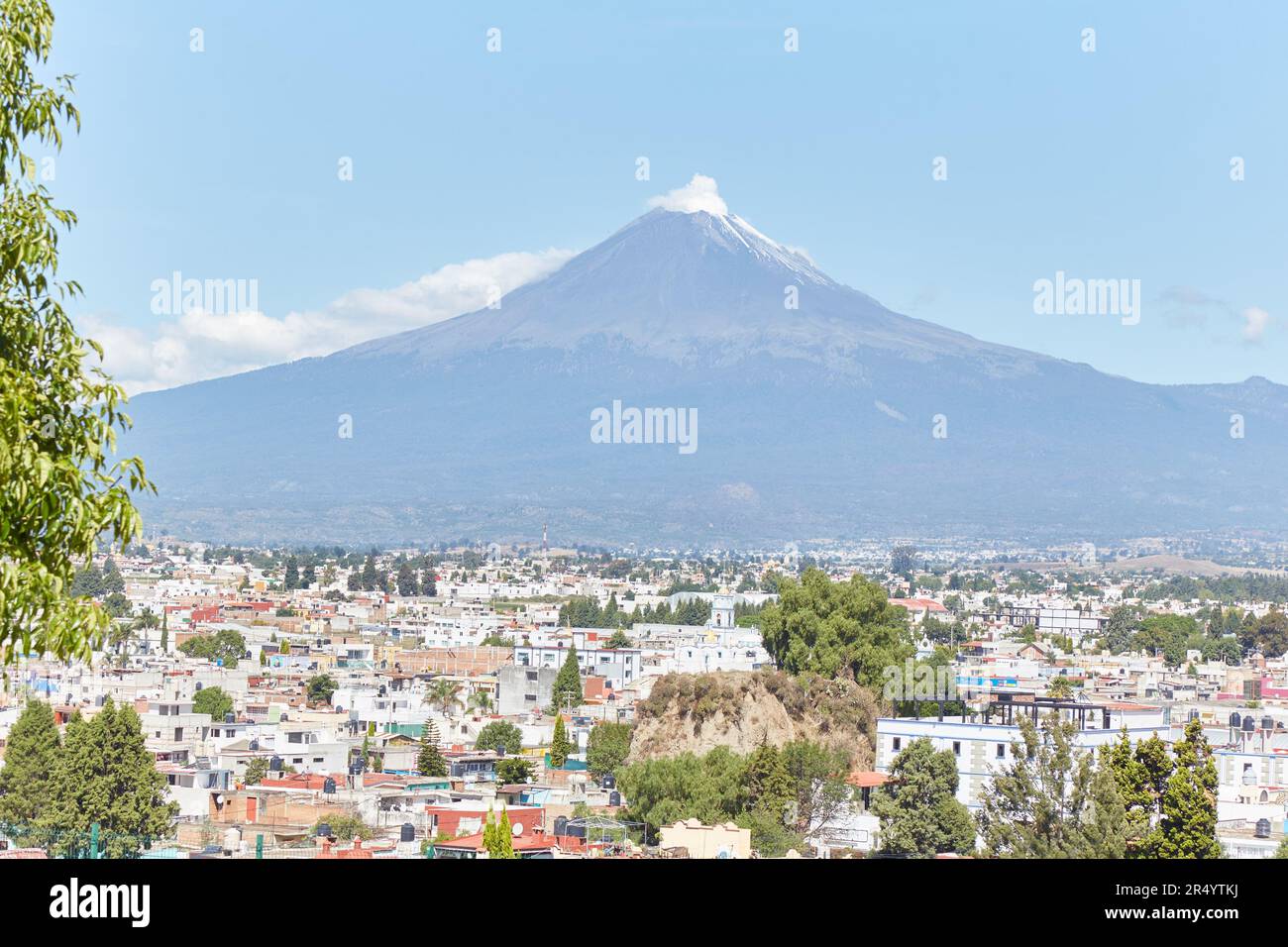 Cholula in Puebla, Mexico, is home to the largest pyramid in the world ...