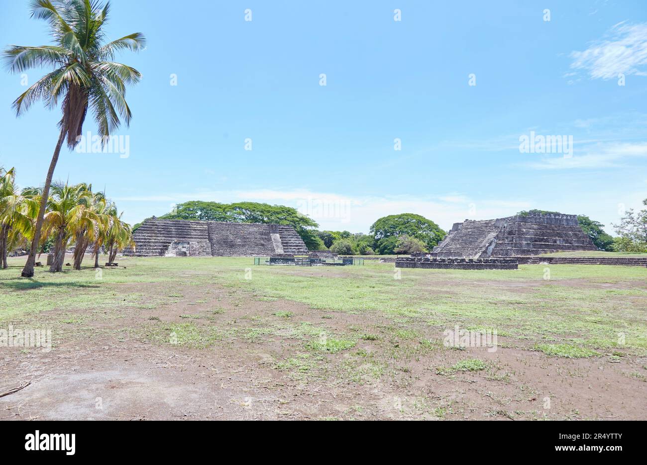 The Totonac ruins of Cempoala, Veracruz, Mexico, once visited by Hernan ...