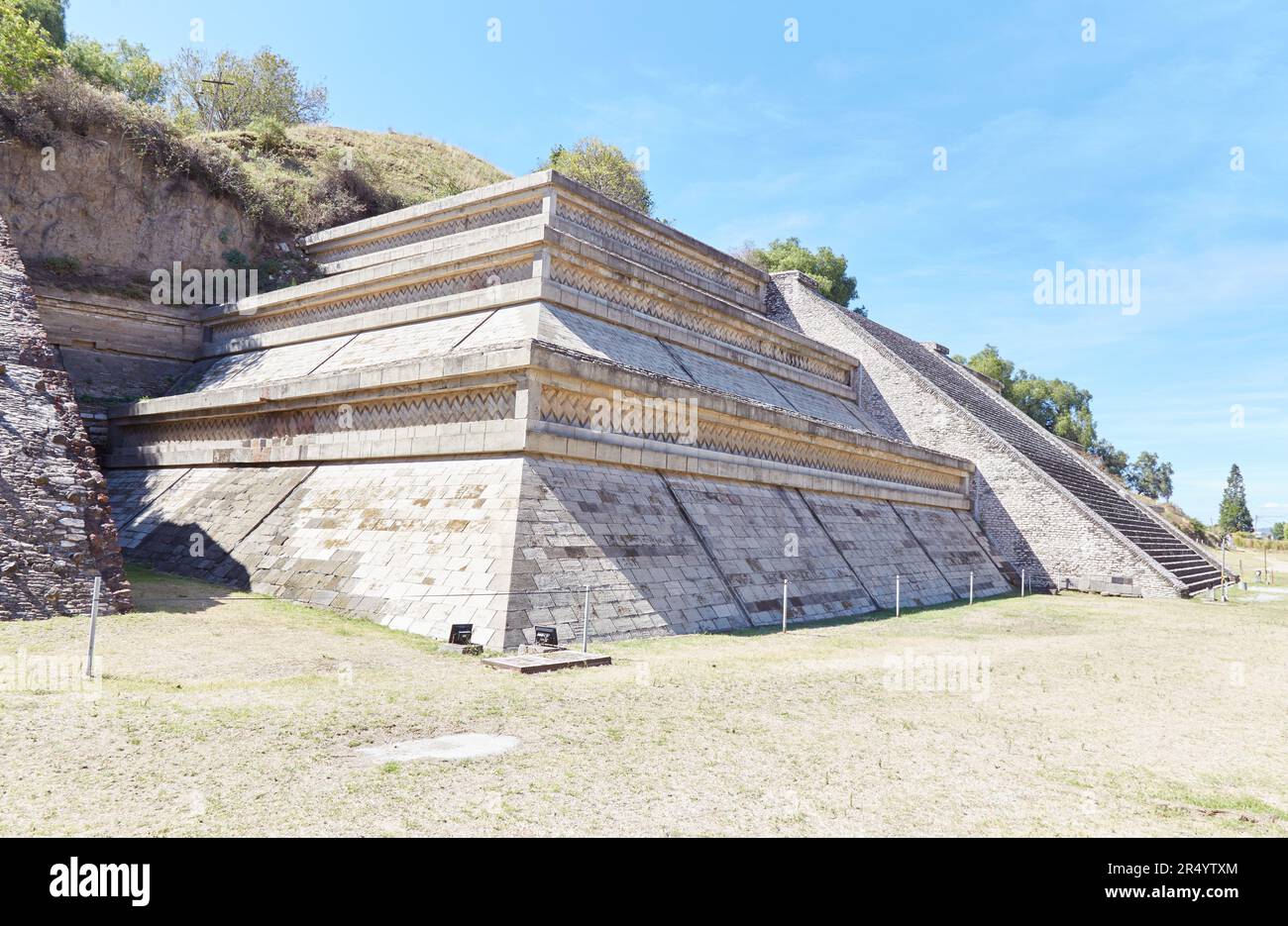 Cholula in Puebla, Mexico, is home to the largest pyramid in the world ...