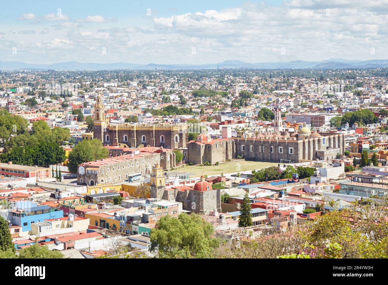 Cholula in Puebla, Mexico, is home to the largest pyramid in the world ...