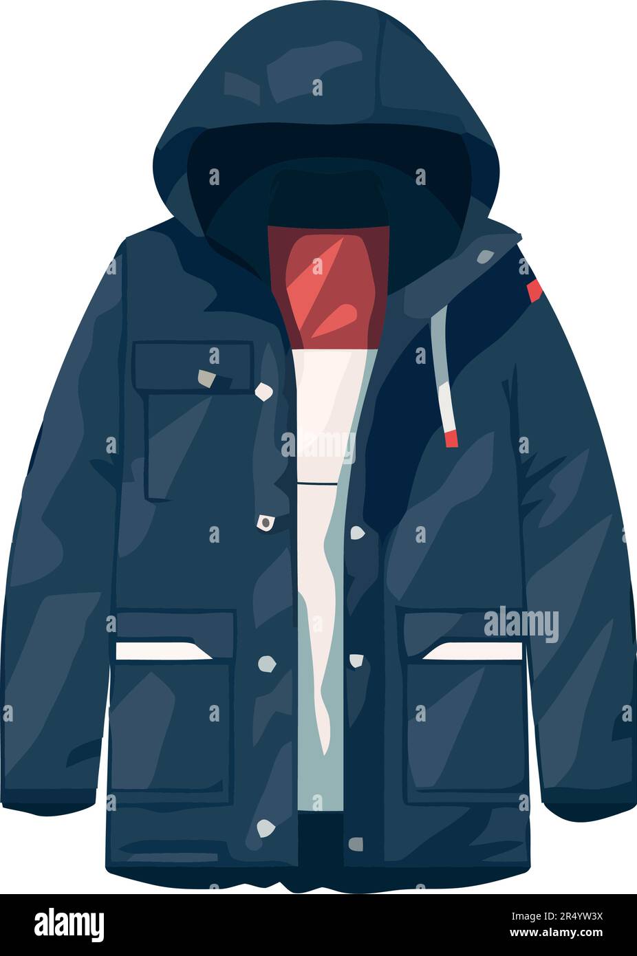 Hooded jackets Stock Vector Images - Alamy