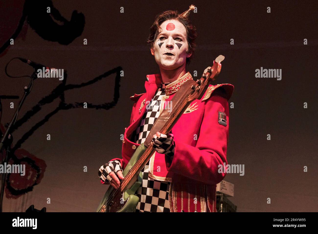 London, UK. 29th May, 2023. Steve Mertens, bass player with American lo ...
