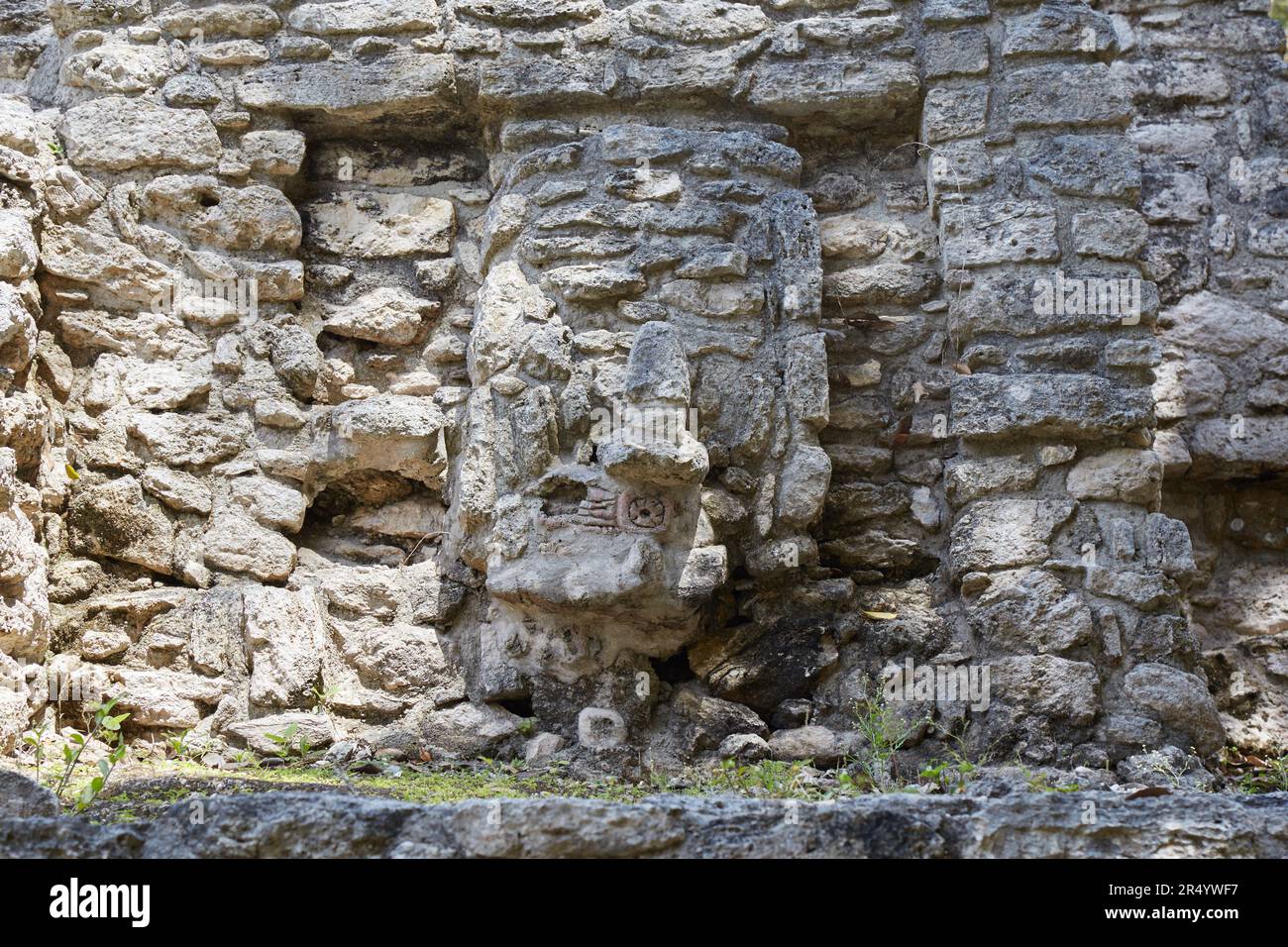 The overlooked Mayan ruins of Dzibanche in Quintana Roo, Mexico Stock ...