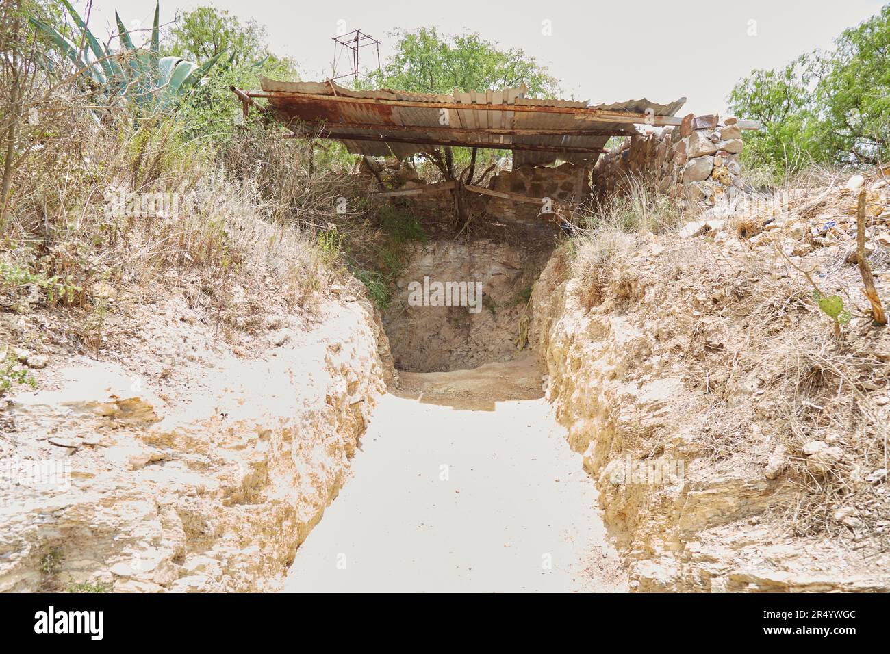 The unique ghost town of Mineral de Pozos, Guanajuato, was once a ...