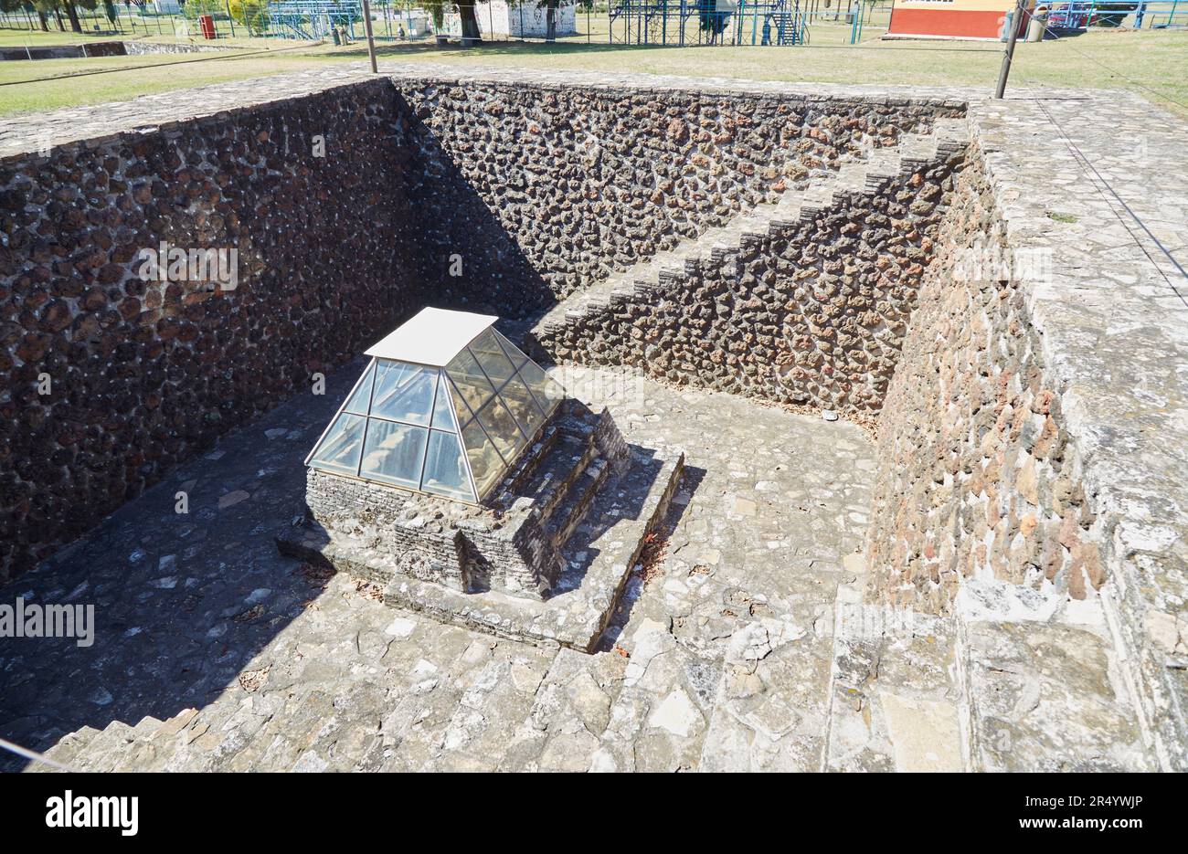 Cholula in Puebla, Mexico, is home to the largest pyramid in the world ...