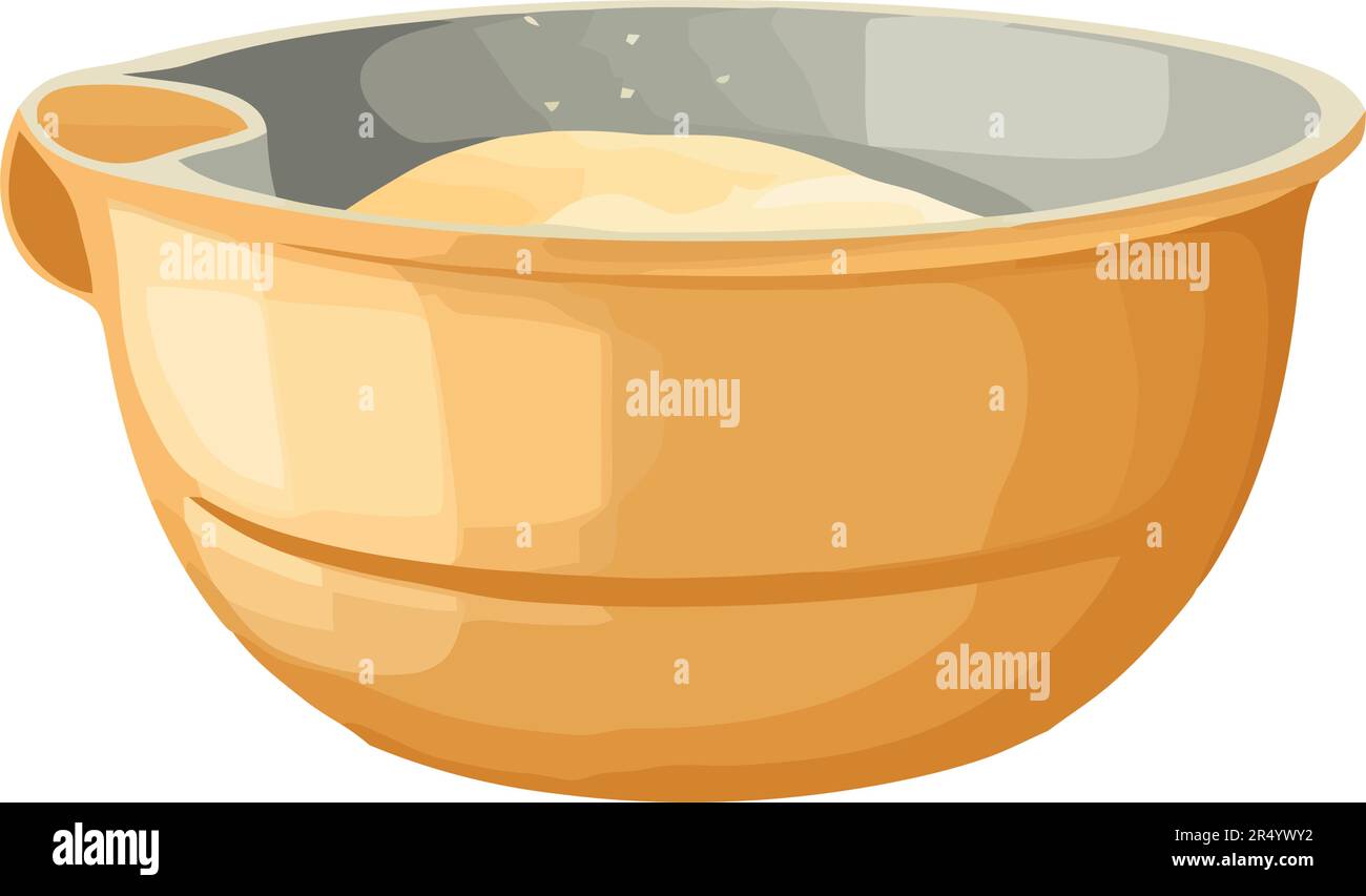 Organic meal in earthenware bowl Stock Vector Image & Art - Alamy