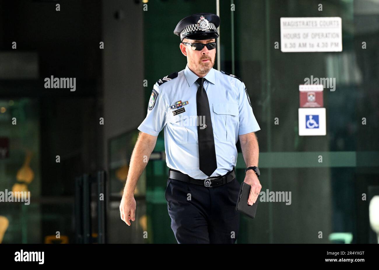 Brisbane, Australia. 31st May, 2023. Witness, Senior Constable ...