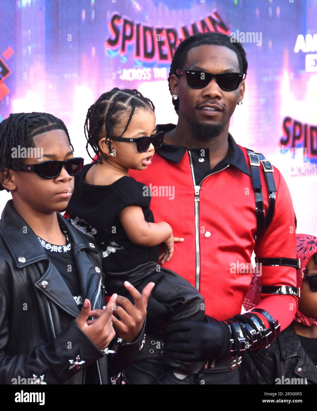 Los Angeles, California, USA 30th May 2023 Rapper Offset and children ...