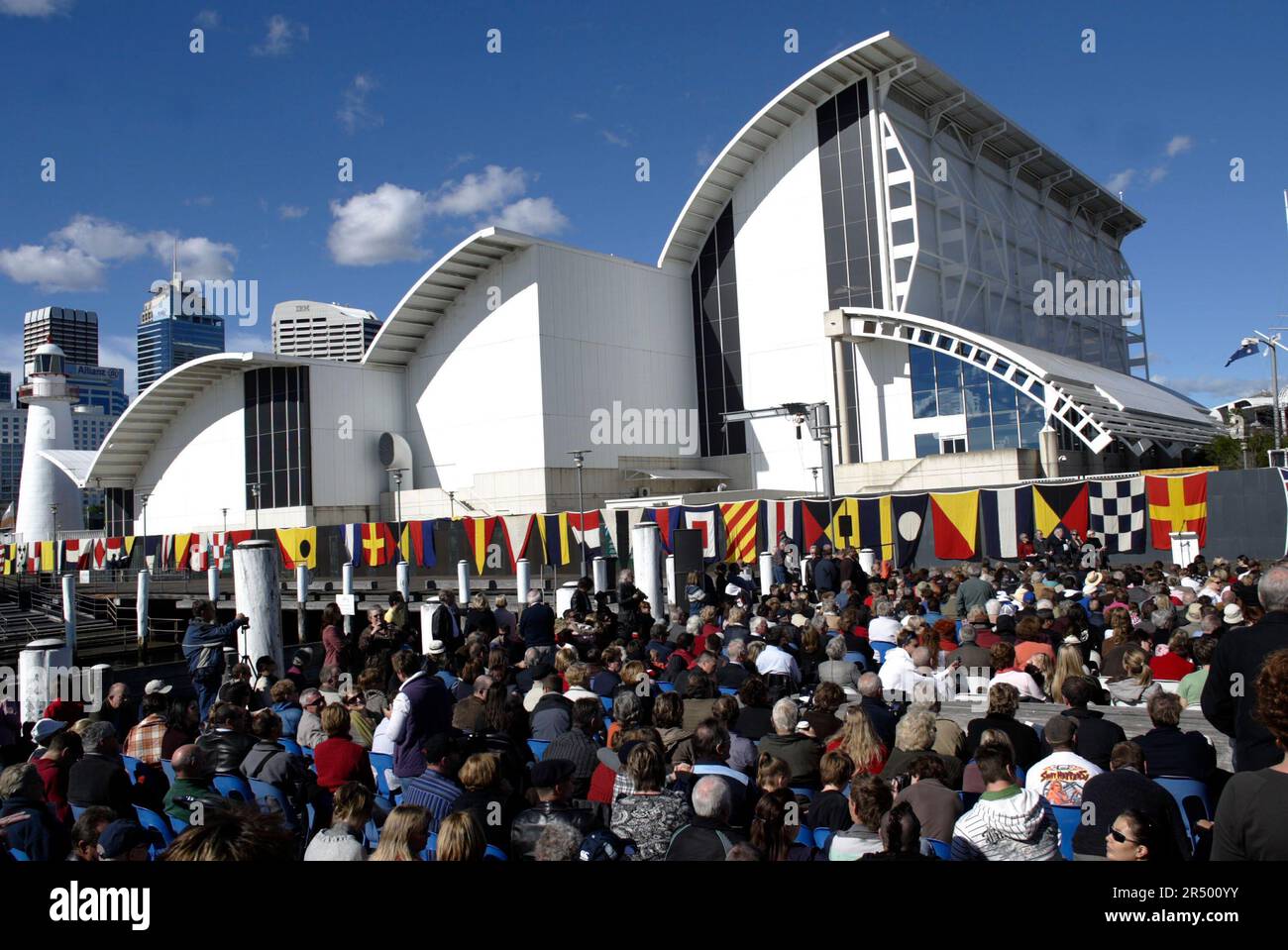 Atmosphere The official ceremony to unveil three new panels on the ...