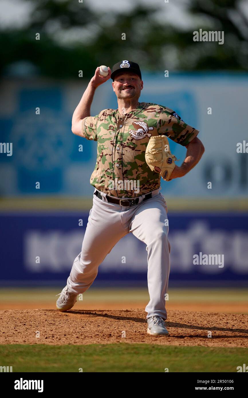 Biloxi Shuckers pitcher James Meeker (22) during an MiLB Southern ...
