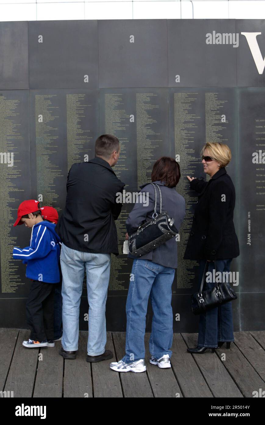 Atmosphere The official ceremony to unveil three new panels on the ...