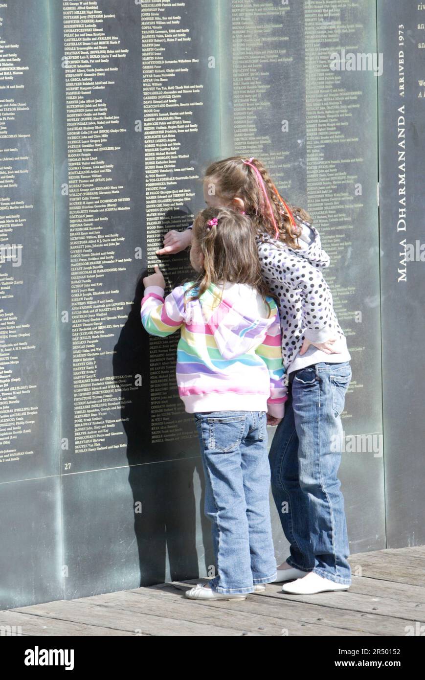 Atmosphere The official ceremony to unveil three new panels on the ...