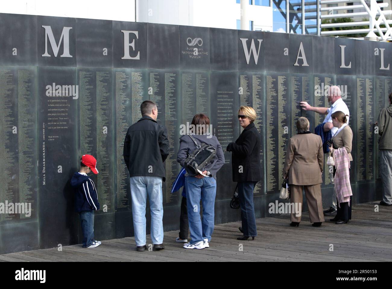 Atmosphere The official ceremony to unveil three new panels on the ...