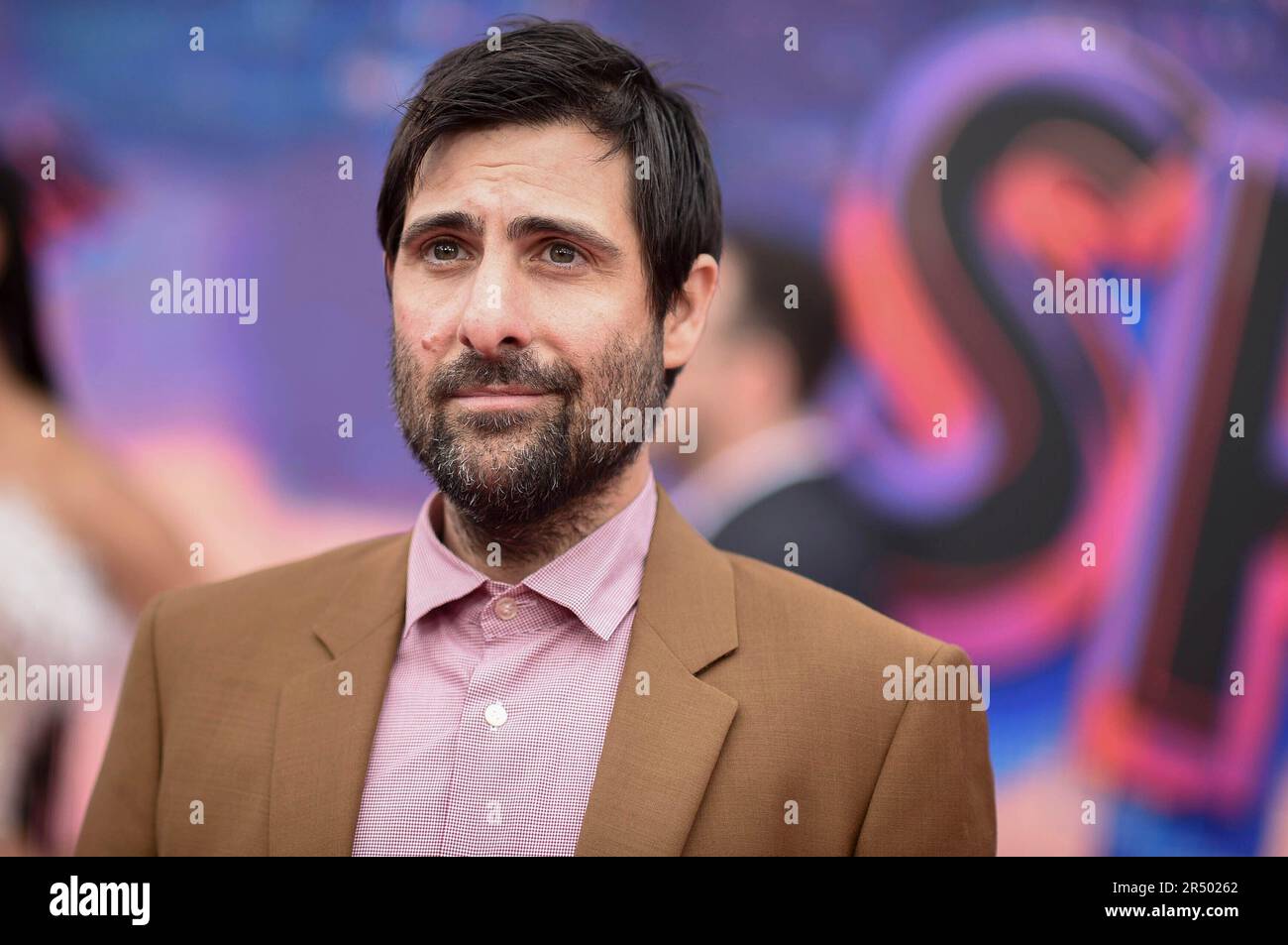 Jason Schwartzman arrives at the world premiere of "Spider-Man: Across ...
