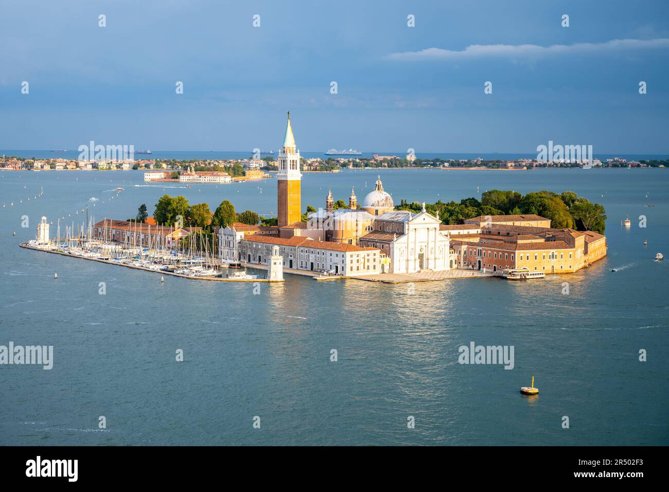 Aerial view giudecca island sea hi-res stock photography and images - Alamy