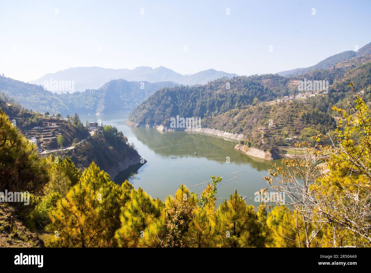 Kulekhani Indrasarovar Lake Beautiful Nepalese Lake in Makawanpur ...