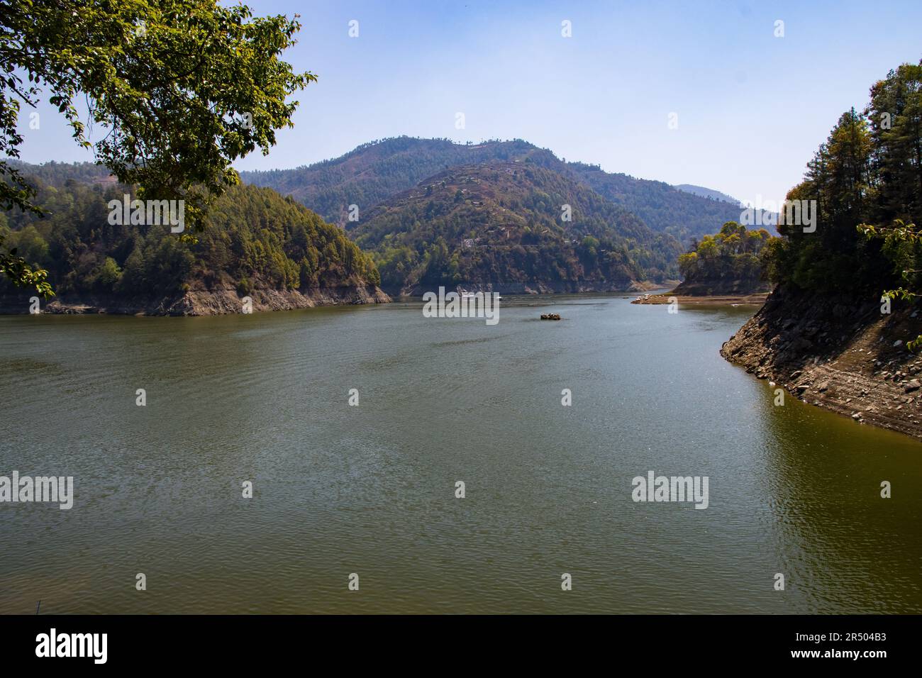 Kulekhani Indrasarovar Lake Beautiful Nepalese Lake in Makawanpur ...