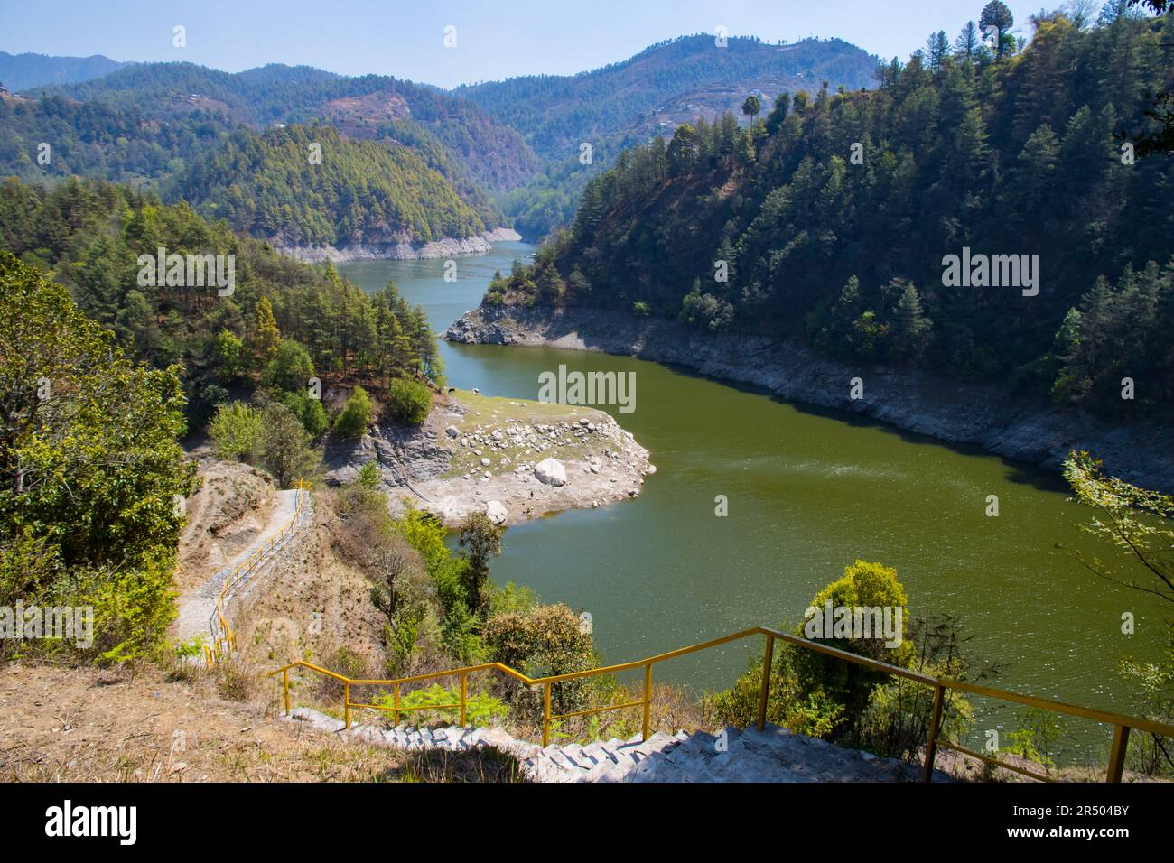 Kulekhani Indrasarovar Lake Beautiful Nepalese Lake in Makawanpur ...