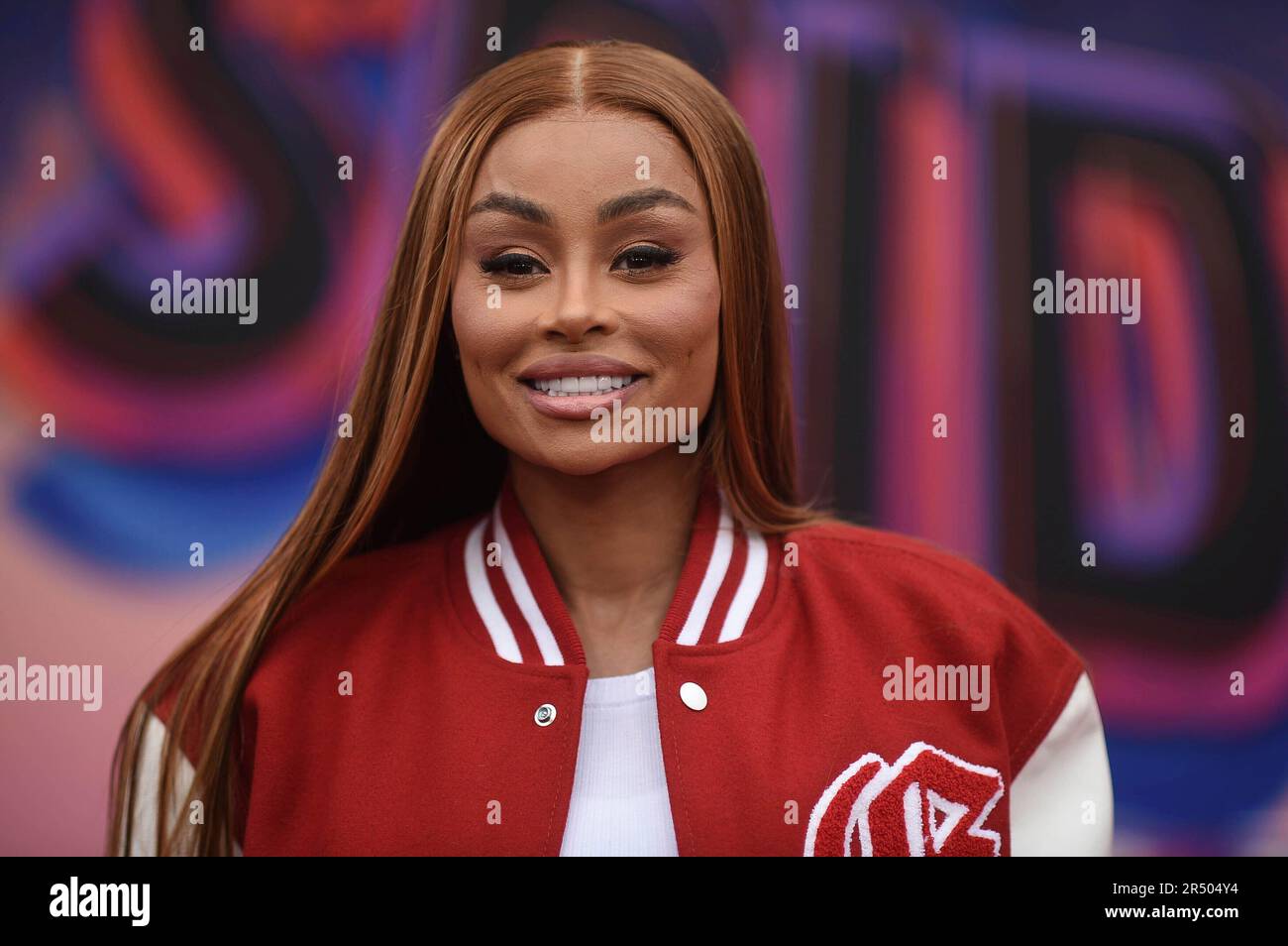 Blac Chyna arrives at the world premiere of "Spider-Man: Across The ...