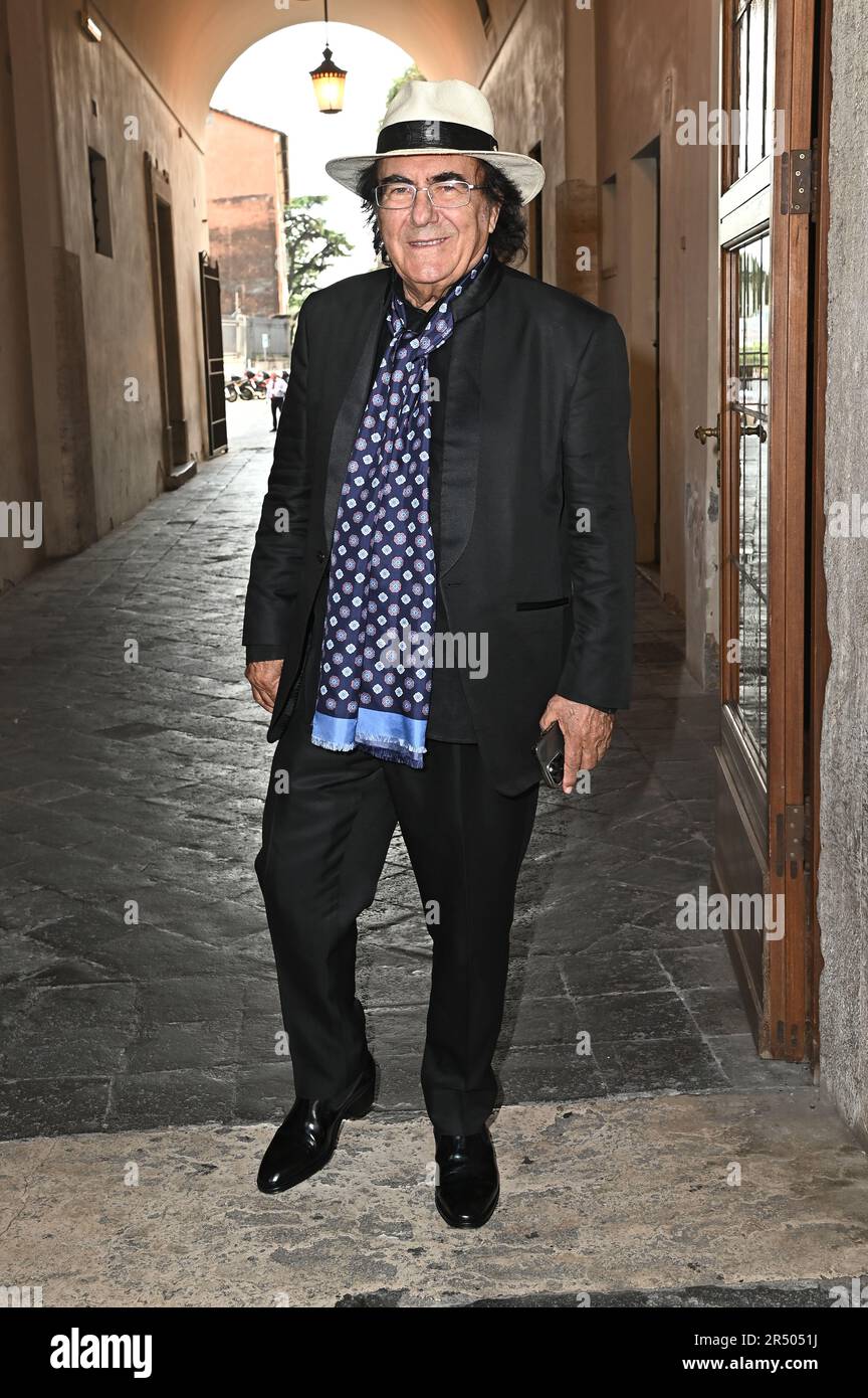 Al Bano Carrisi Italian singer Al Bano attends the Simpatia Award 2023 ...