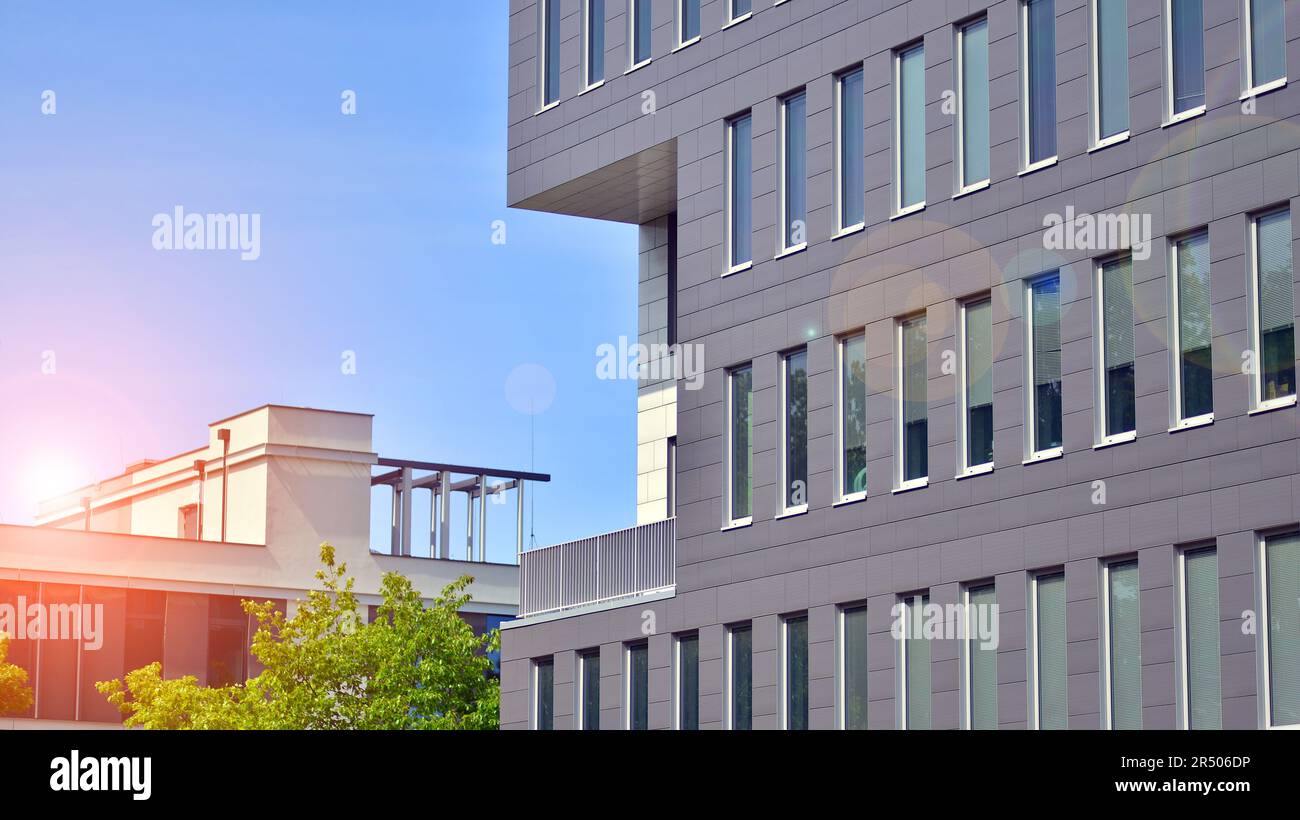 Large modern office building. The modernity Stock Photo - Alamy