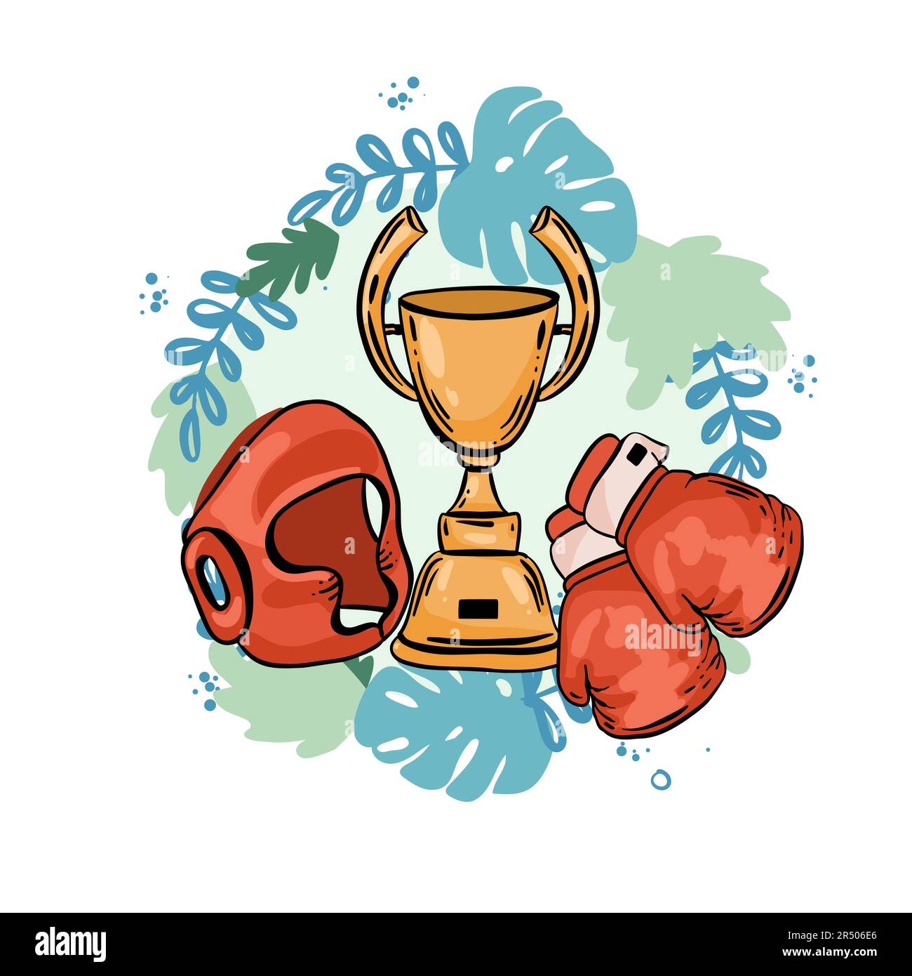 Red front fighter Stock Vector Images - Alamy