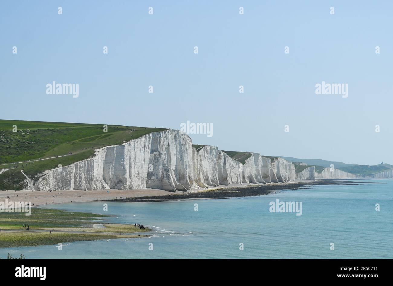 The Seven Sister cliffs Stock Photo - Alamy