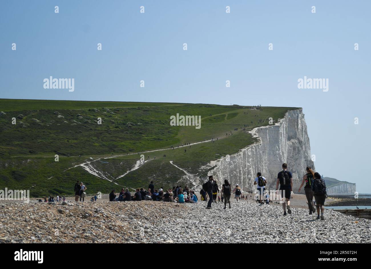The Seven Sister cliffs Stock Photo - Alamy
