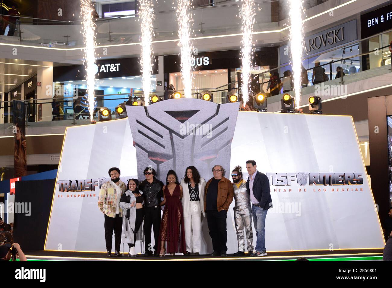 Mexico City, Mexico. 30th May, 2023. (L-R) Director Steven Caple Jr ...