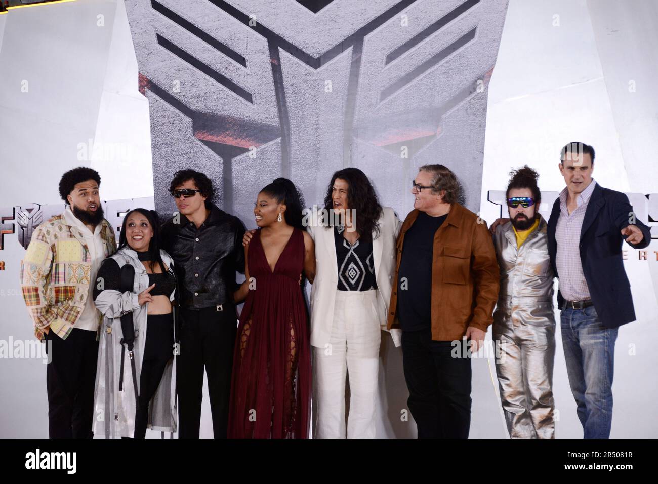 Mexico City, Mexico. 30th May, 2023. (L-R) Director Steven Caple Jr ...