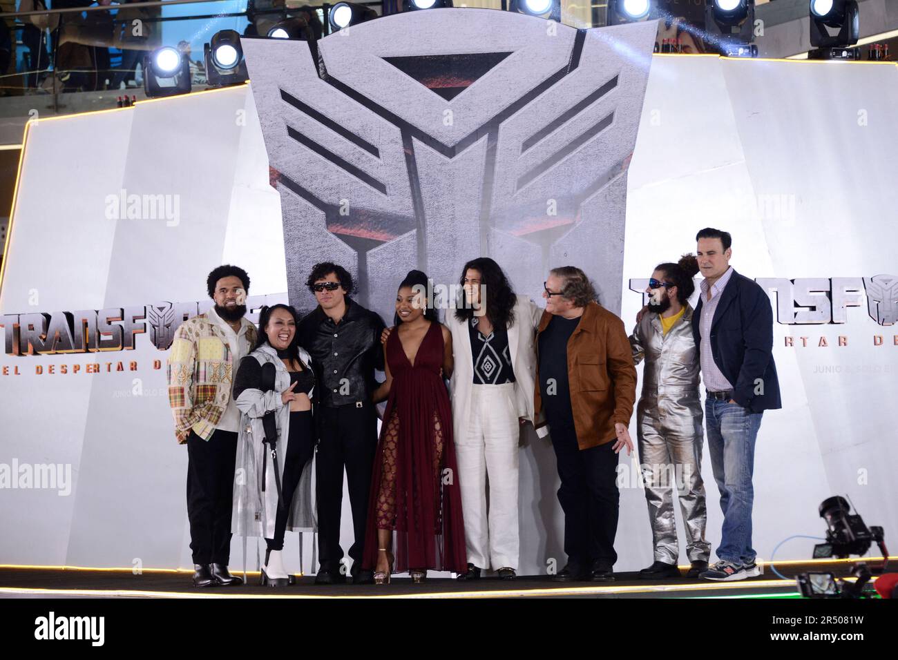 Mexico City, Mexico. 30th May, 2023. (L-R) Director Steven Caple Jr ...
