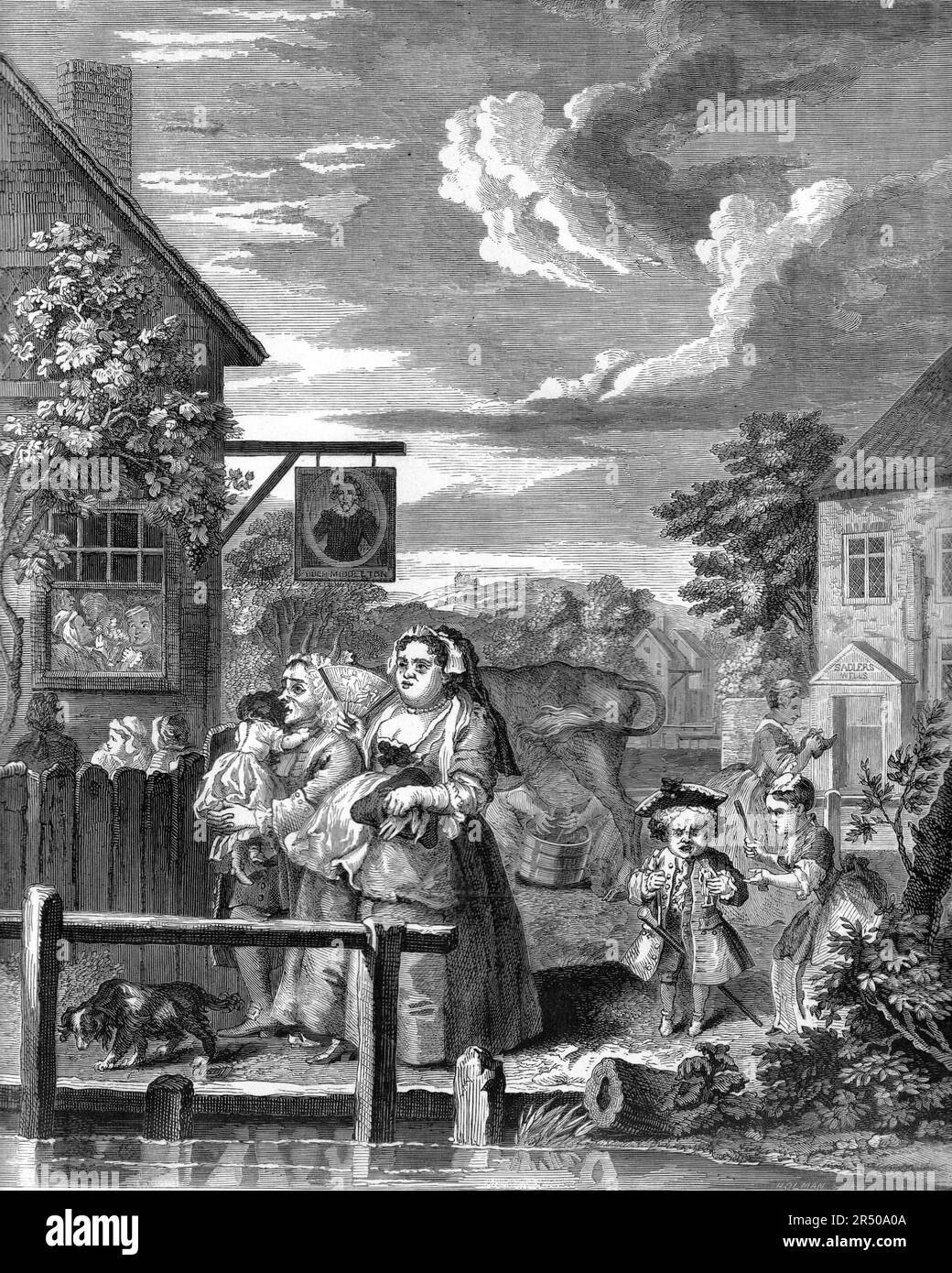 The evening times Black and White Stock Photos & Images - Alamy