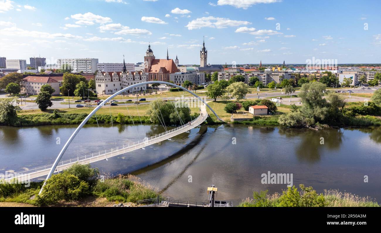 Magdeburg water canal bridge hi-res stock photography and images - Alamy