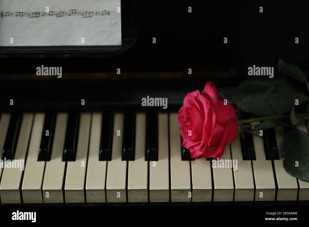 Musical notes composition happy hi-res stock photography and images - Alamy