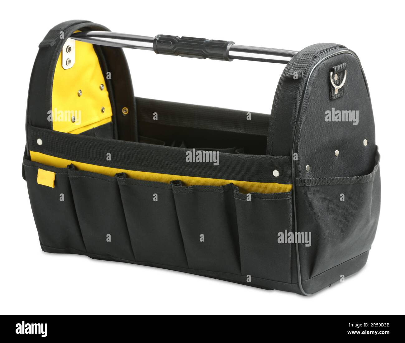 Empty plastic box for tools isolated on white Stock Photo - Alamy