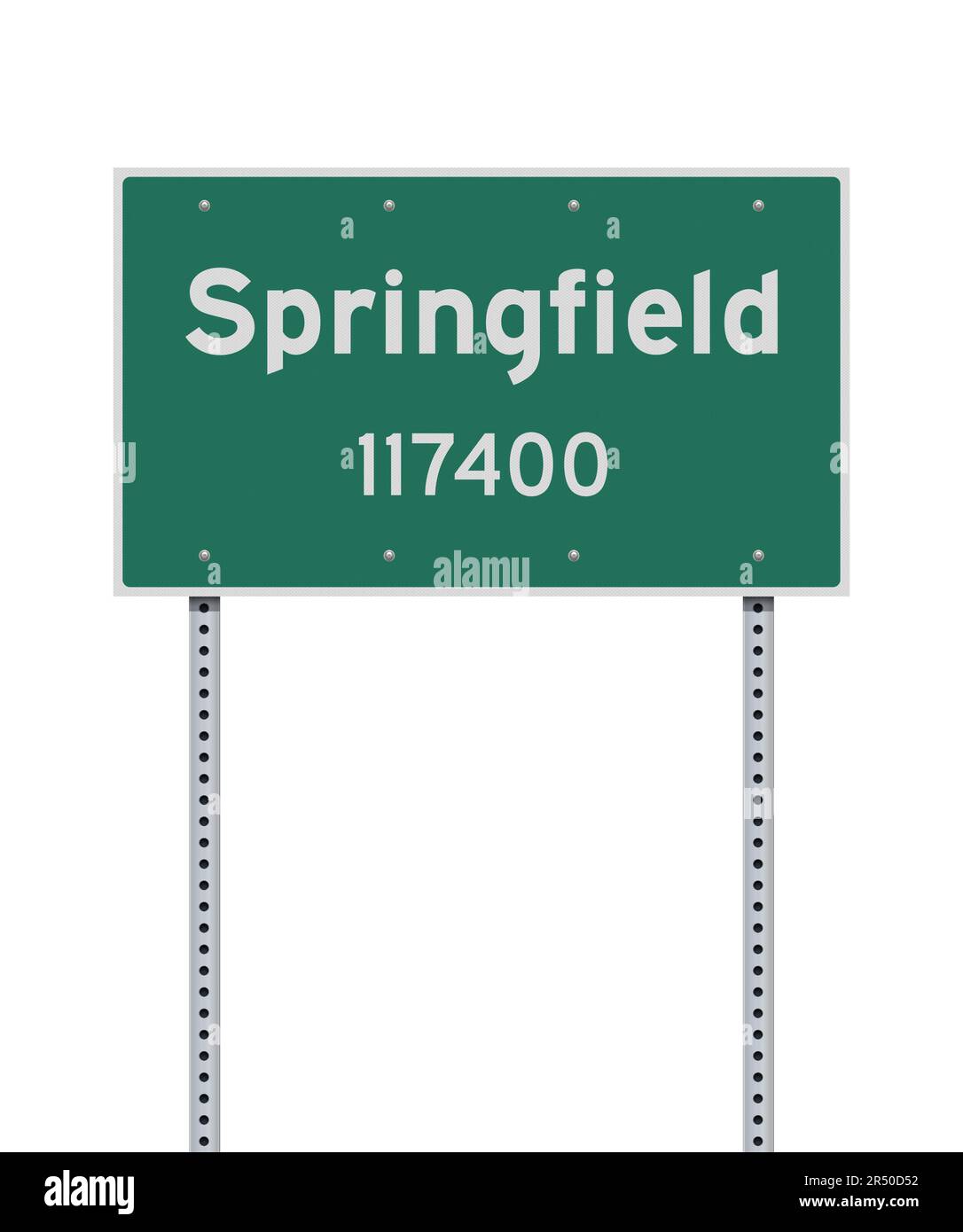 Entrance springfield Stock Vector Images - Alamy