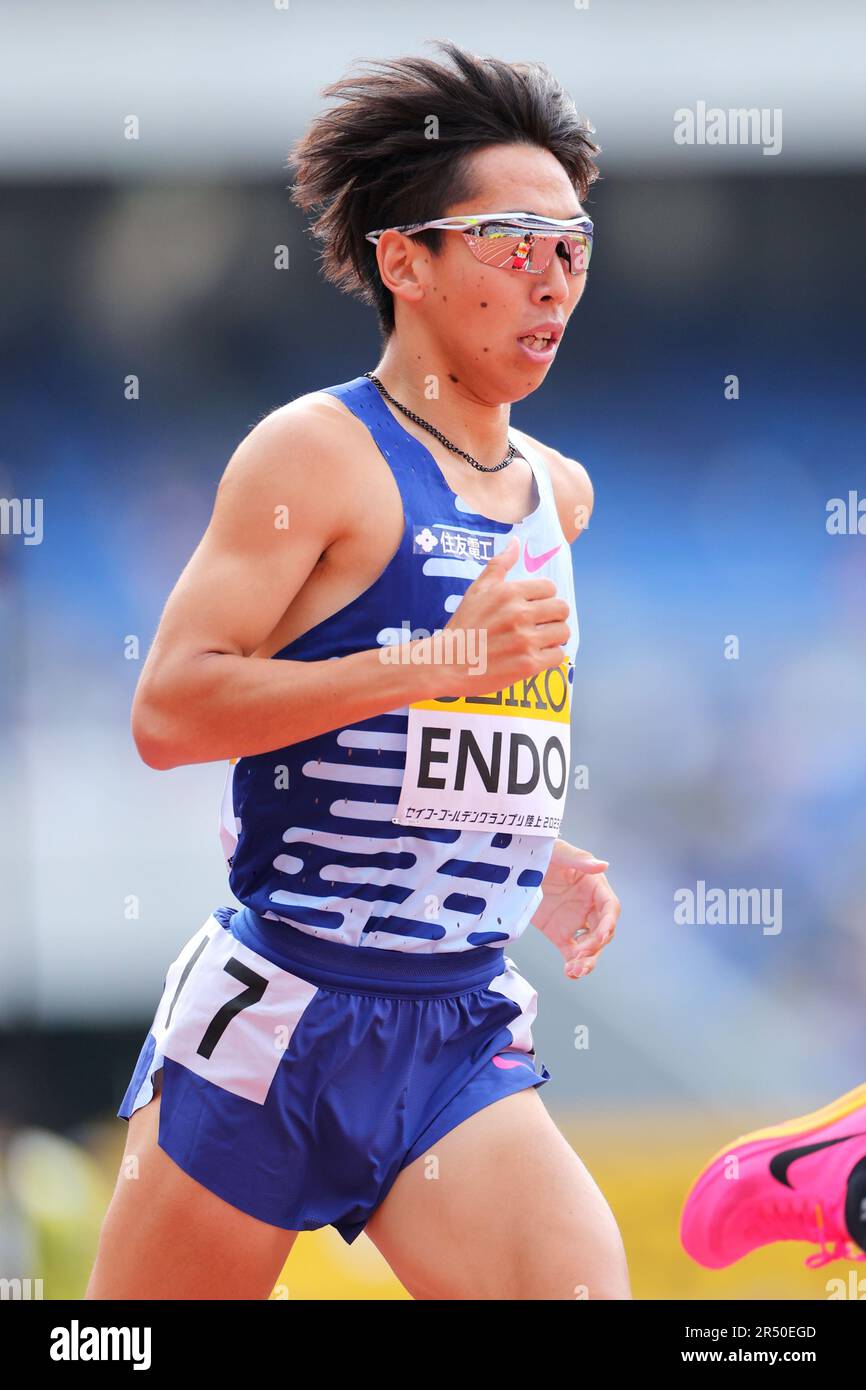 Kanagawa, Japan. 21st May, 2023. Hyuga Endo Athletics : World Athletics ...