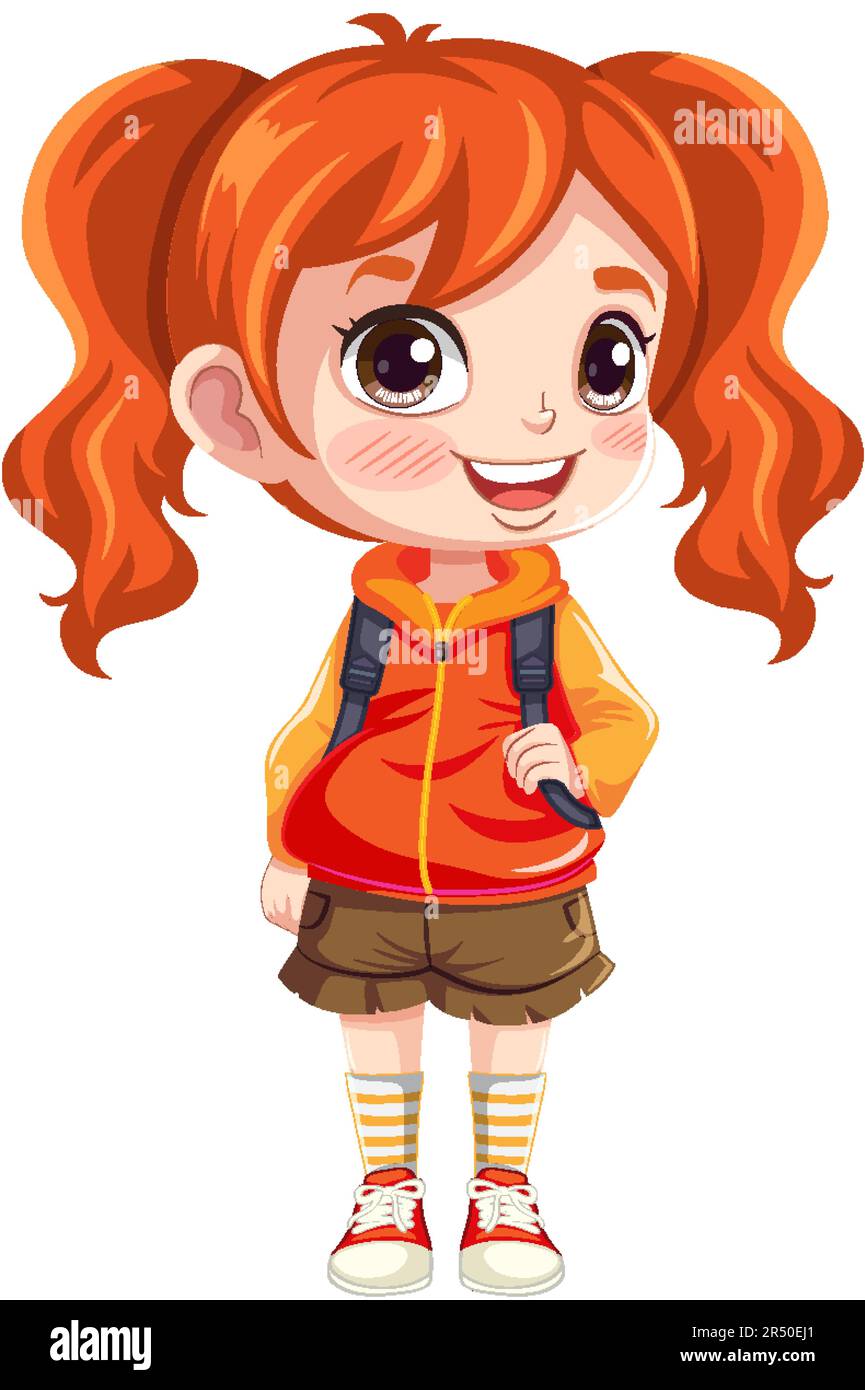 Cute student cartoon character illustration Stock Vector Image & Art ...