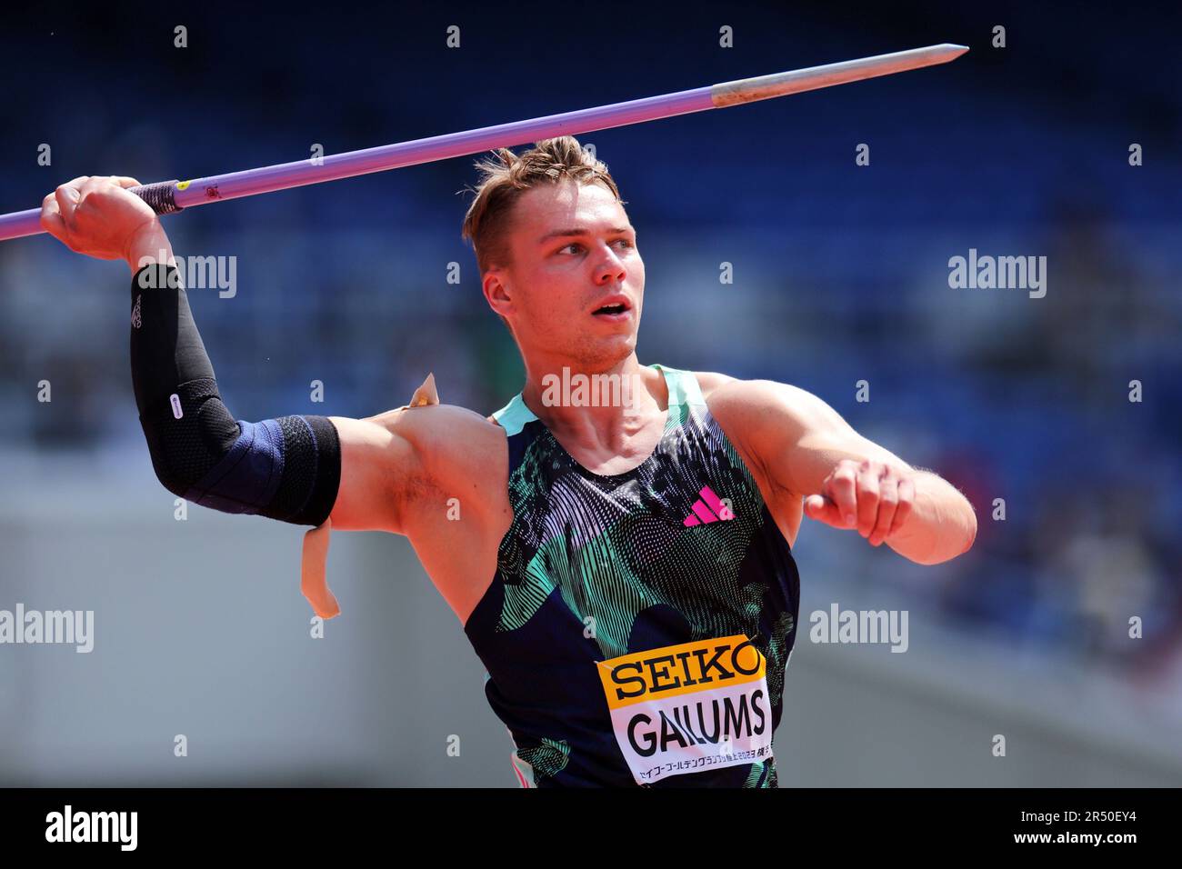 Kanagawa, Japan. 21st May, 2023. Patriks Gailums Athletics : World ...