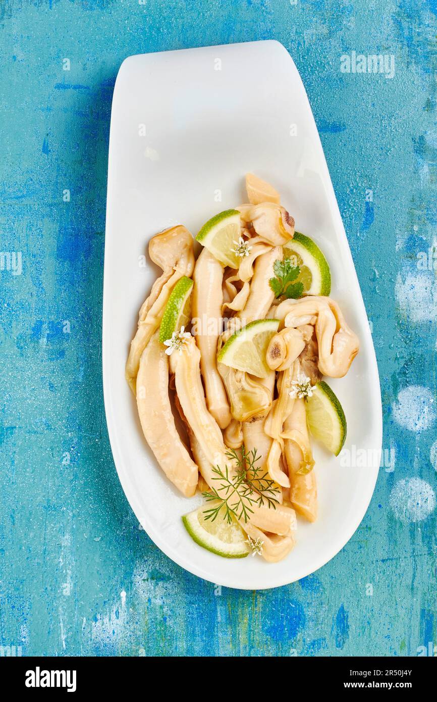 Razor clam recipe hi-res stock photography and images - Alamy