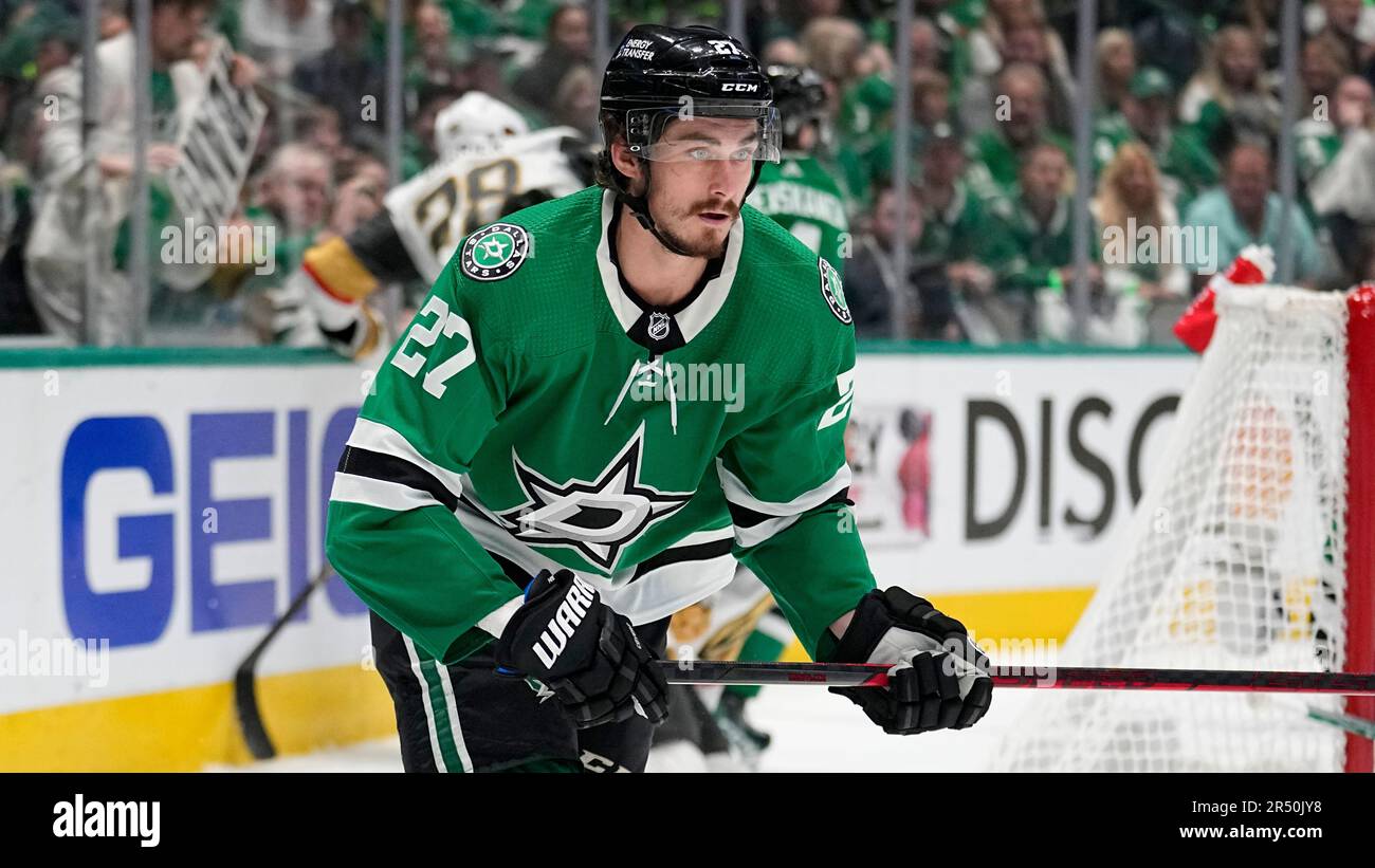 Dallas Stars left wing Mason Marchment skates against the Vegas Golden ...