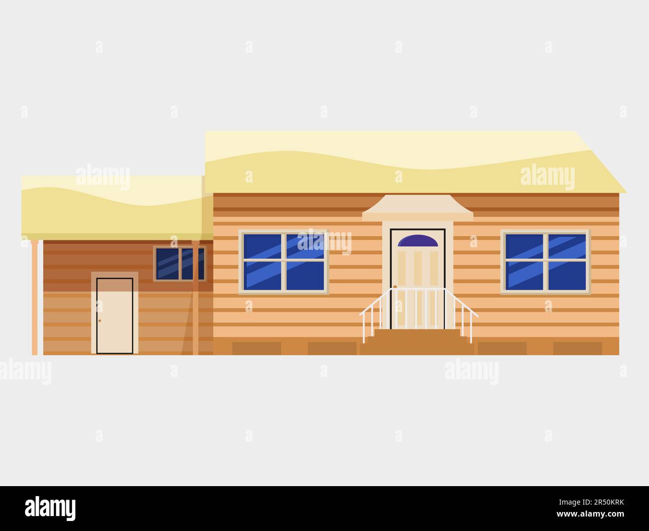 California house exterior Stock Vector Images - Alamy