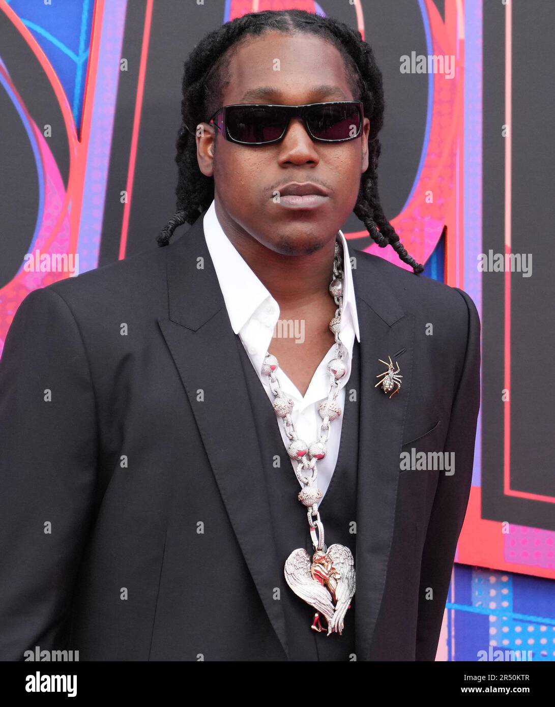 Los Angeles, USA. 30th May, 2023. Don Toliver arrives at the Sony Pictures Animation's SPIDER ...