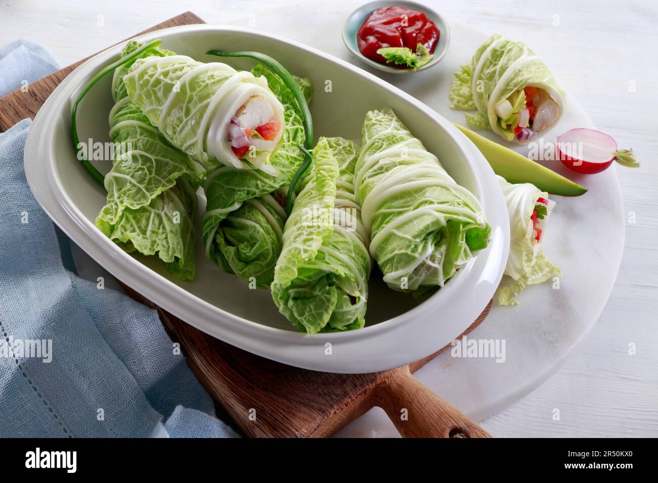 Cabbage wraps hi-res stock photography and images - Alamy