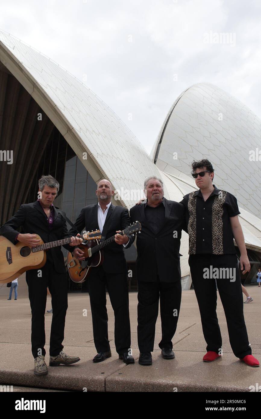 Photo-Call at Sydney Opera House for the "Ultimate Rock ‘n’ Roll Jam ...