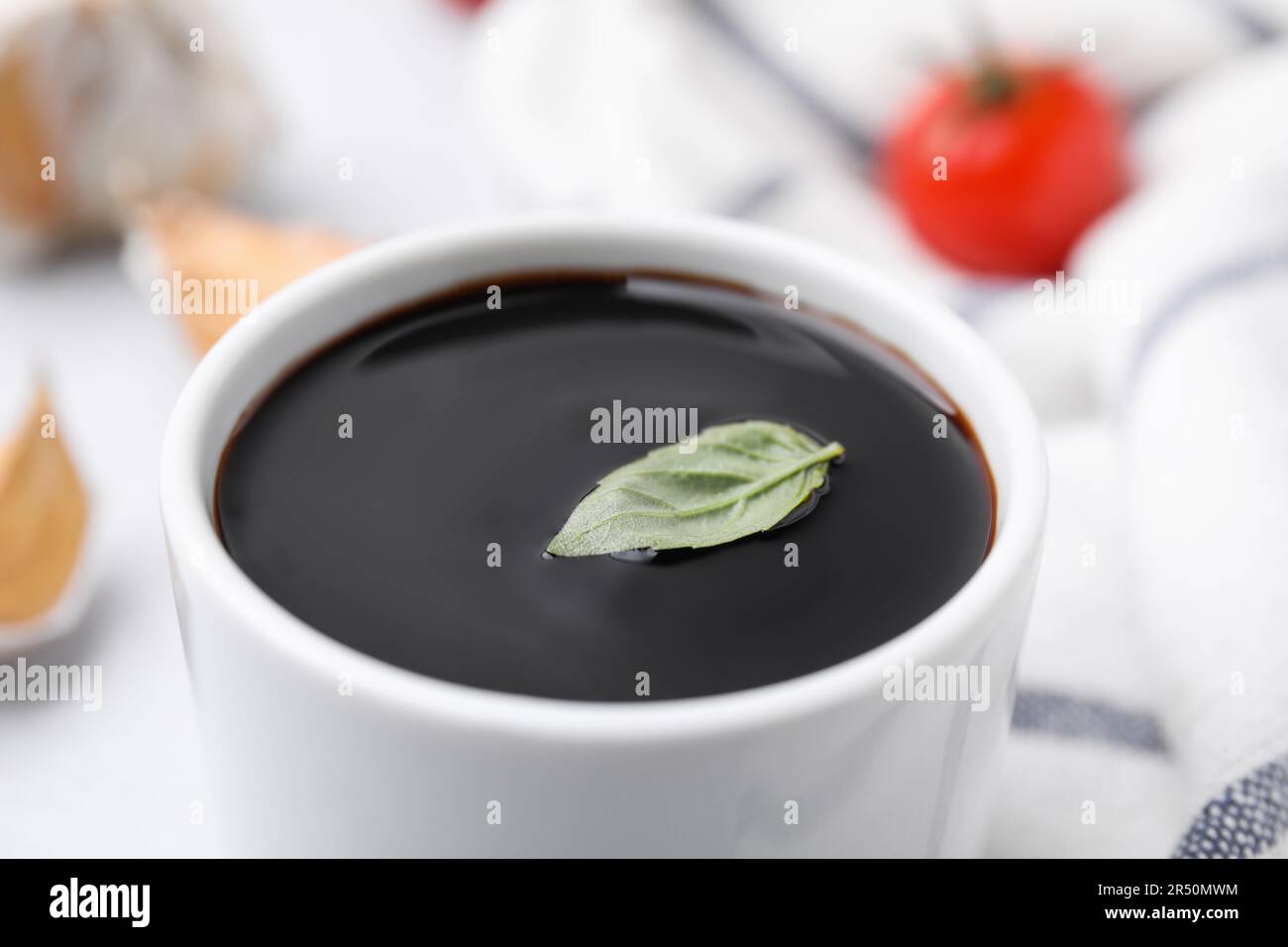 Basil leaf vinegar hi-res stock photography and images - Alamy
