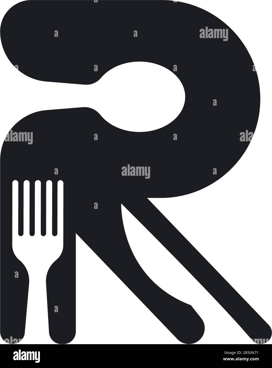 R restaurant logo Cut Out Stock Images & Pictures - Alamy
