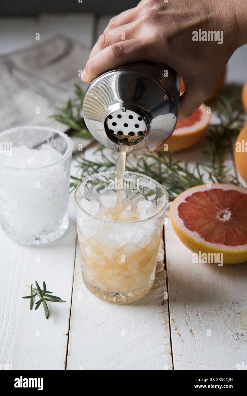 Juniper gin making hi-res stock photography and images - Alamy
