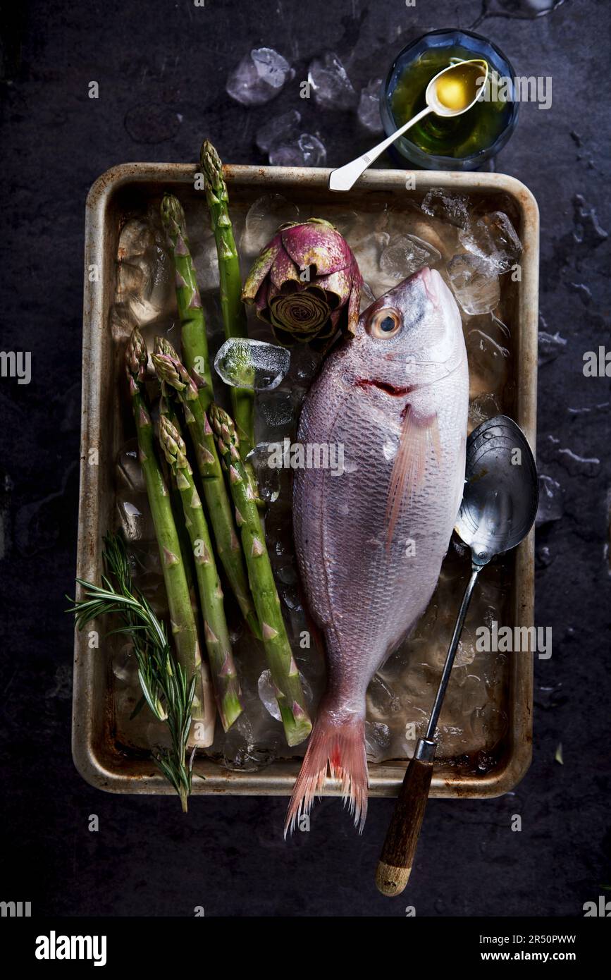 Pink sea bream hi-res stock photography and images - Alamy