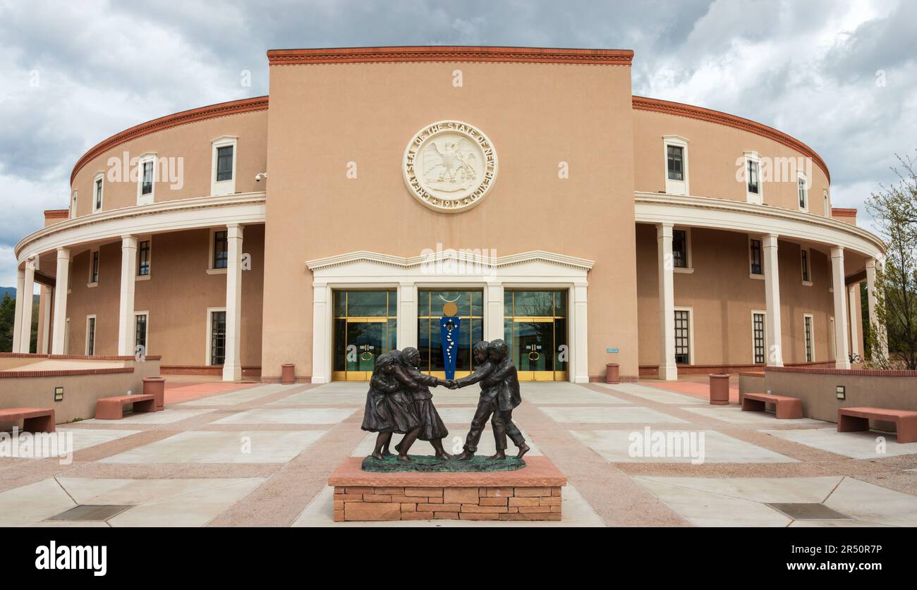 New Mexico State Capitol, State government office in Santa Fe, New ...